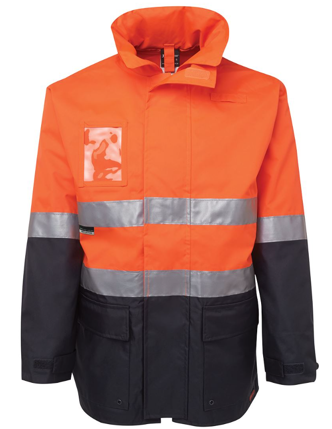 Hi Vis (D+N) Long Line Jacket | Hunters 1866